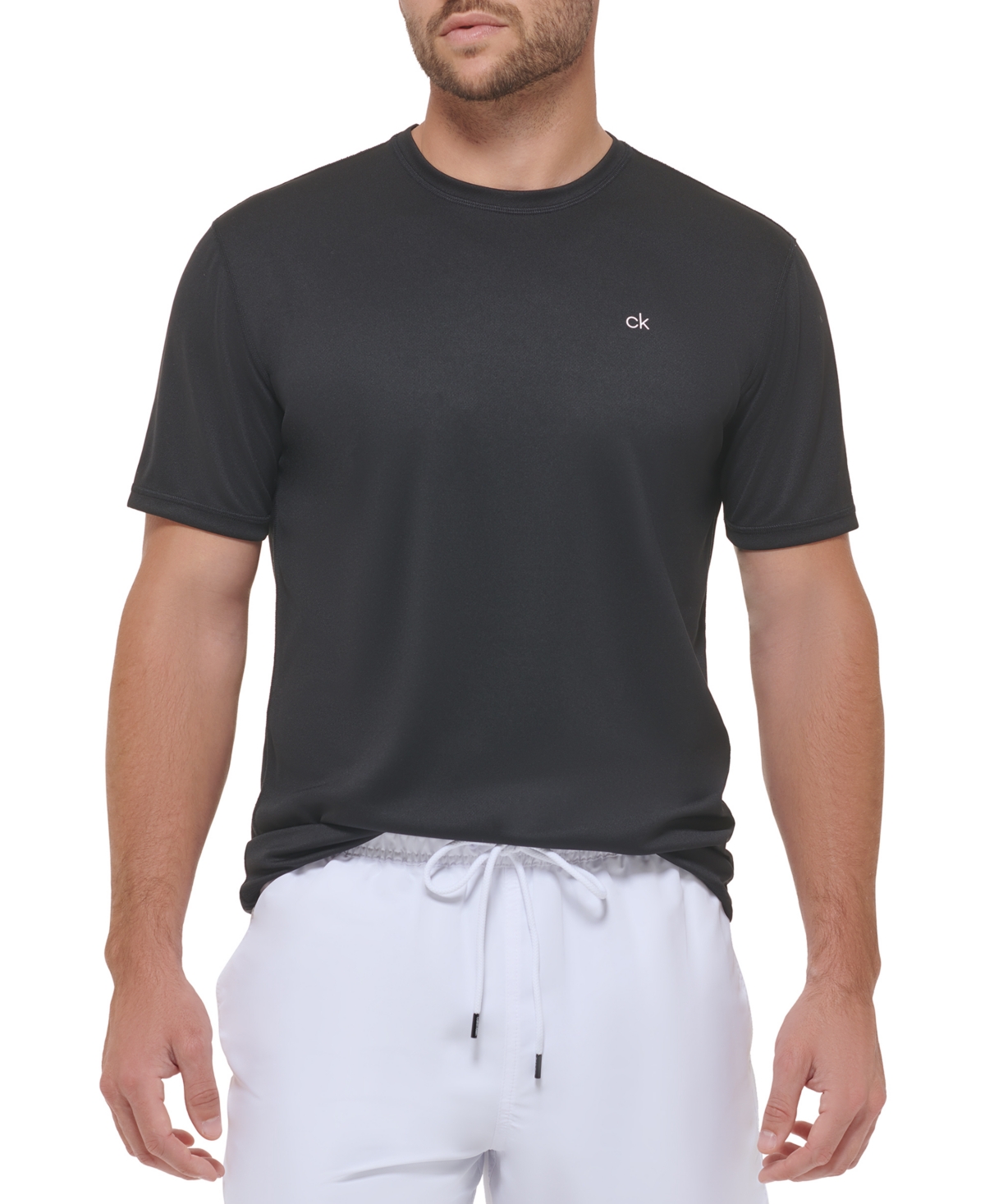 Click here for Calvin Klein Mens Performance Crewneck Rash Guard... prices