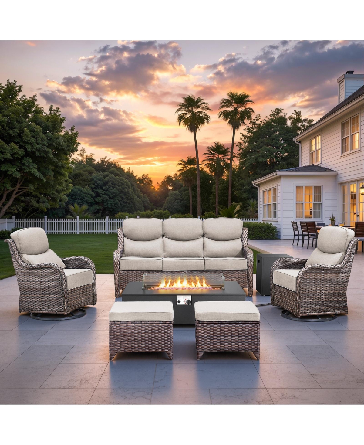 Click here for Pocassy Patio Furniture Set  Outdoor Furniture Set... prices