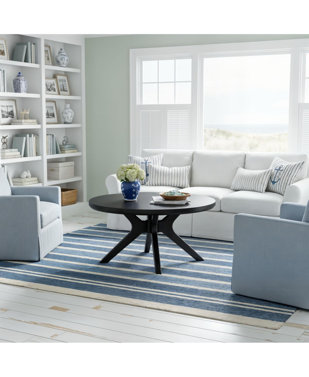 Click here for Sunset Living Furniture Cross Leg Round Coffee Tab... prices