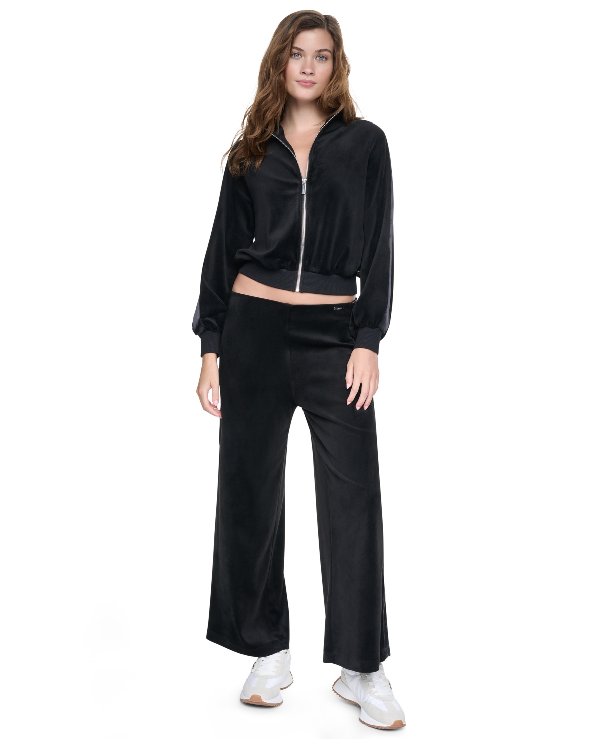 Click here for Dkny Jeans Petite Velour Wide-Leg Pull-On Pants -... prices