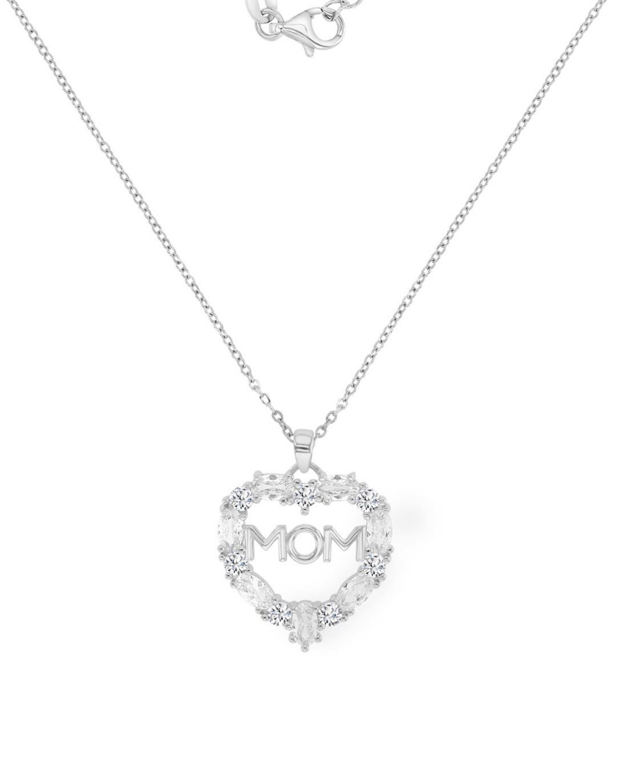 Click here for Macys 14k Gold-Plated Crystal Heart Chain Necklace... prices