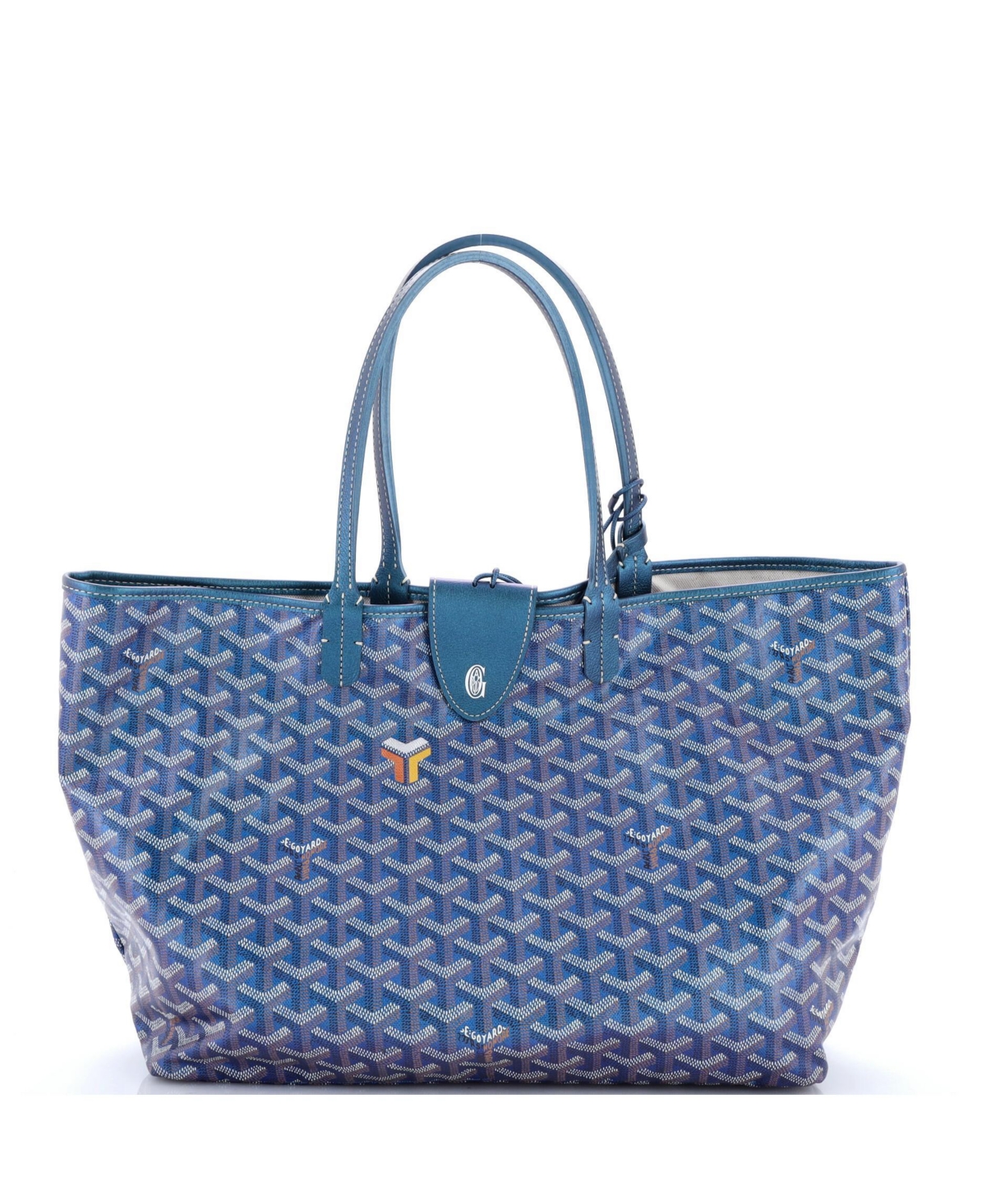 Click here for Pre-Owned Goyard Pm Saint Louis Tote Iridescent Co... prices