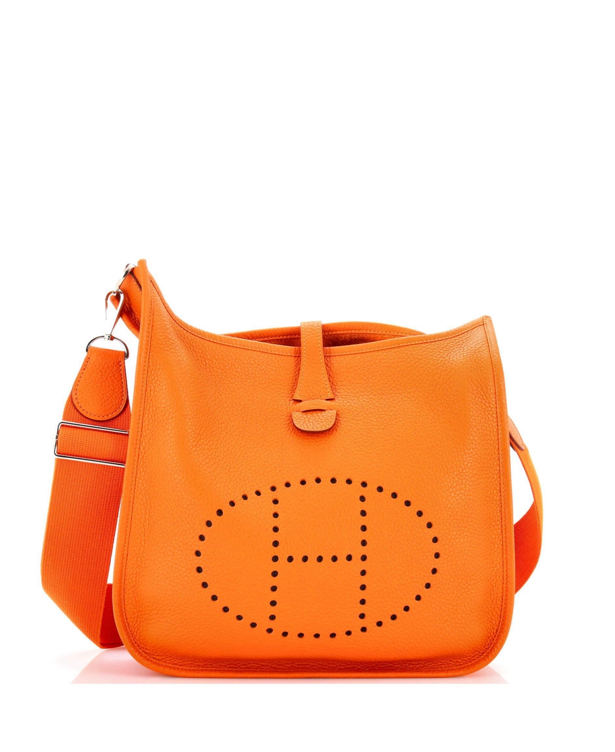 Click here for Pre-Owned Hermes Pm Evelyne Bag Gen Iii Clemence -... prices