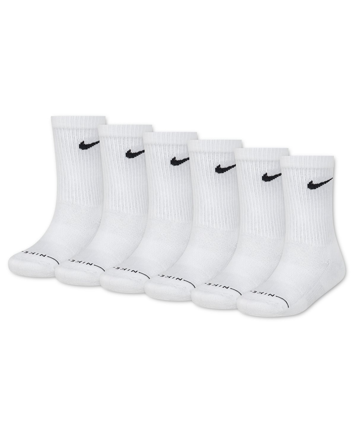 Click here for Nike Boys and Girls 4-7 Dri-fit Elevated Crew Sock... prices