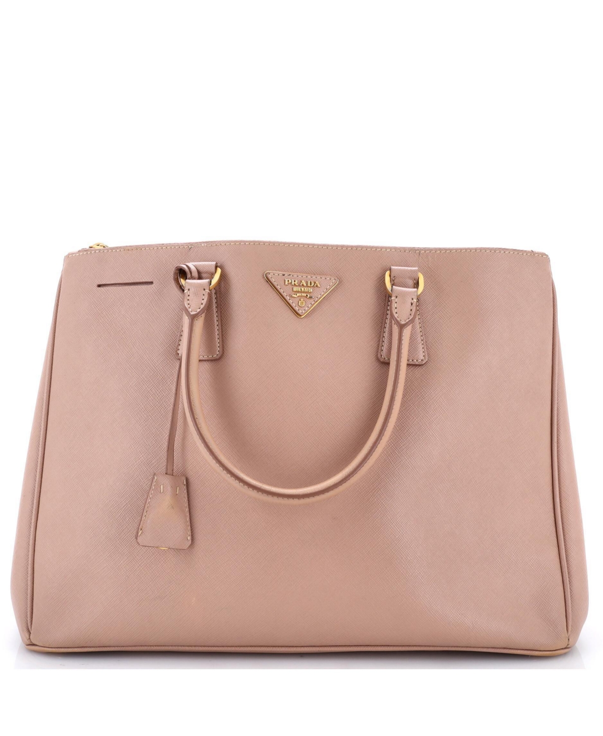 Click here for Pre-Owned Prada Large Double Zip Lux Tote Saffiano... prices