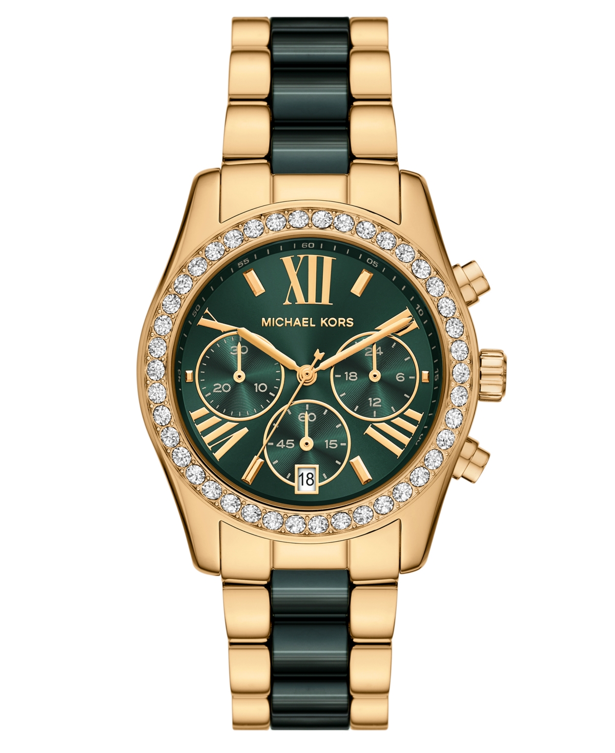 Click here for Michael Michael Kors Womens Lexington Chronograph... prices