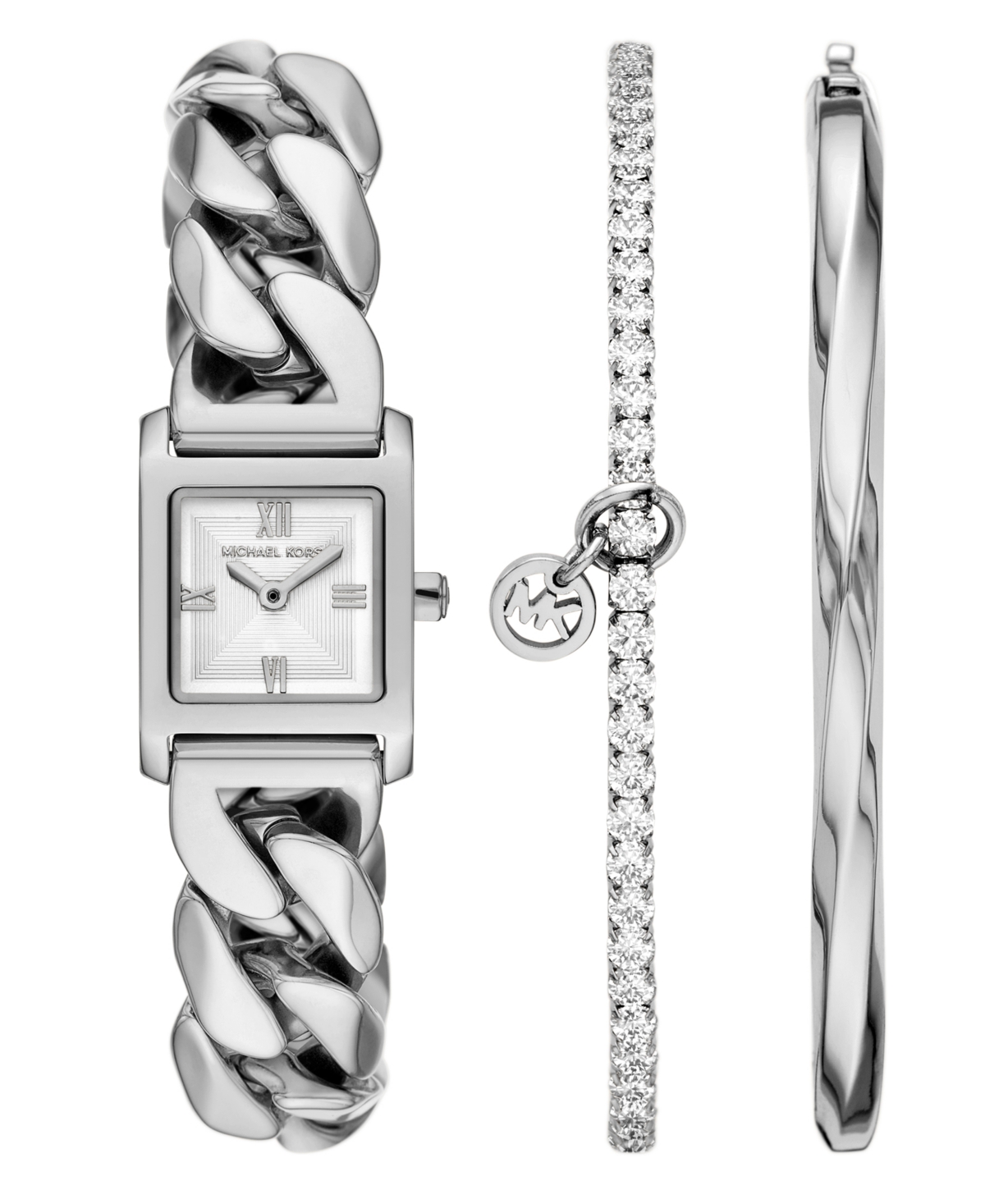 Click here for Michael Michael Kors Womens Georgie Two-Hand Stain... prices