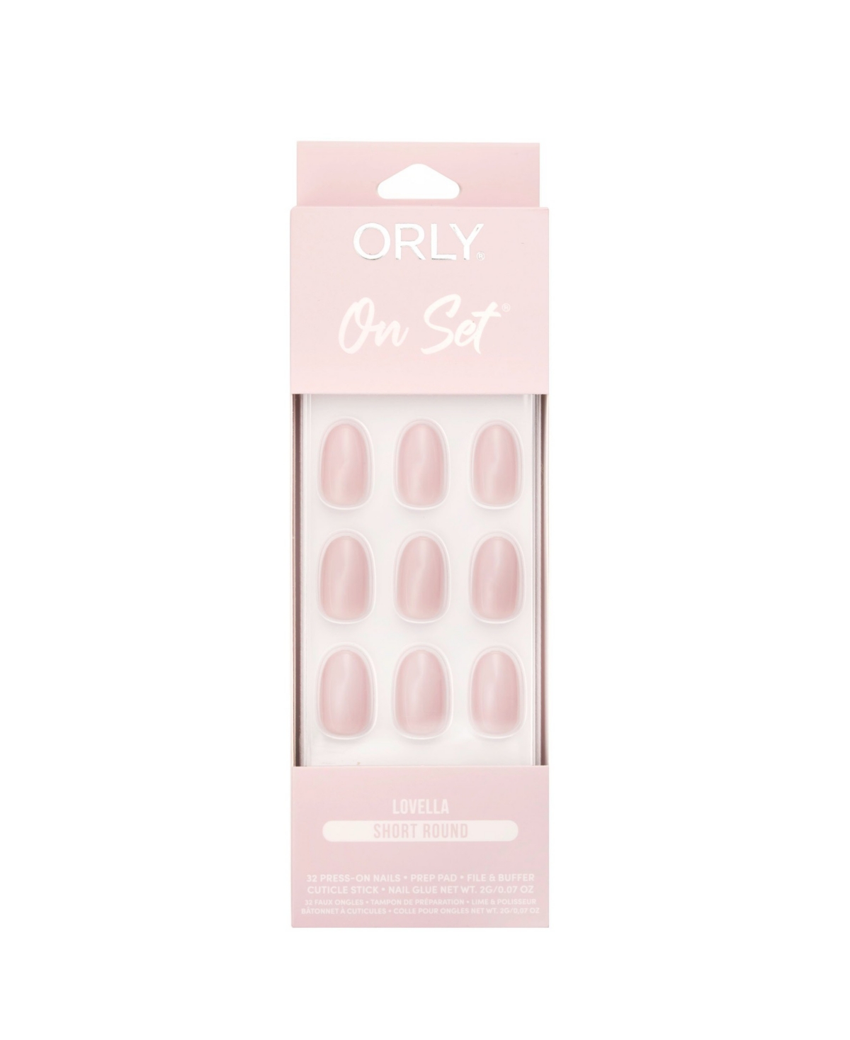 Click here for Orly Lovella On Set Short Round Press-On Nail Set... prices