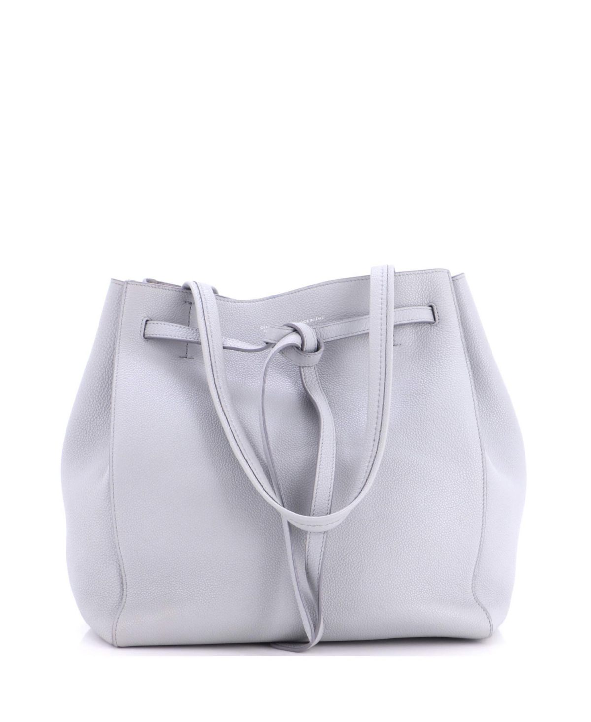 Click here for Pre-Owned Celine Medium Phantom Tie Cabas Tote Lea... prices