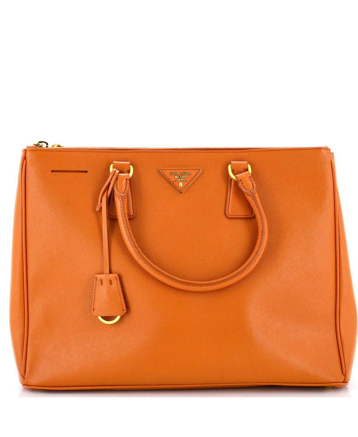 Click here for Pre-Owned Prada Large Double Zip Lux Tote Saffiano... prices