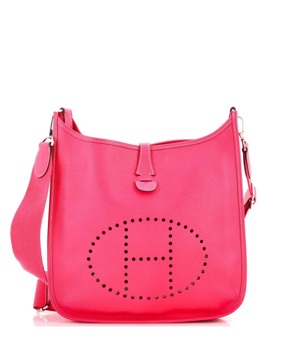 Click here for Pre-Owned Hermes Pm Evelyne Bag Gen Iii Epsom - Pi... prices