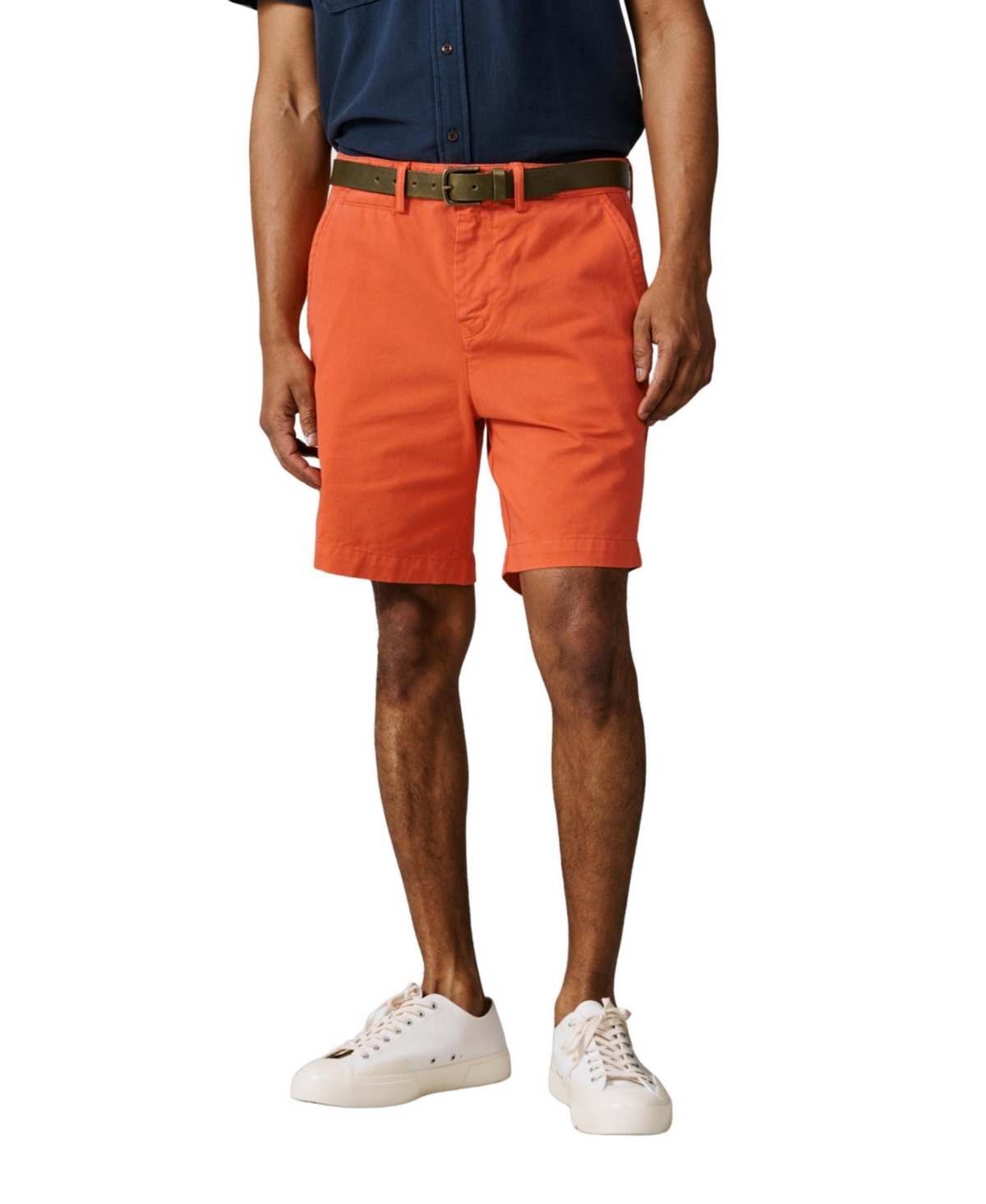 Click here for Aubin Mens Stamford Chino Short - Tomato prices