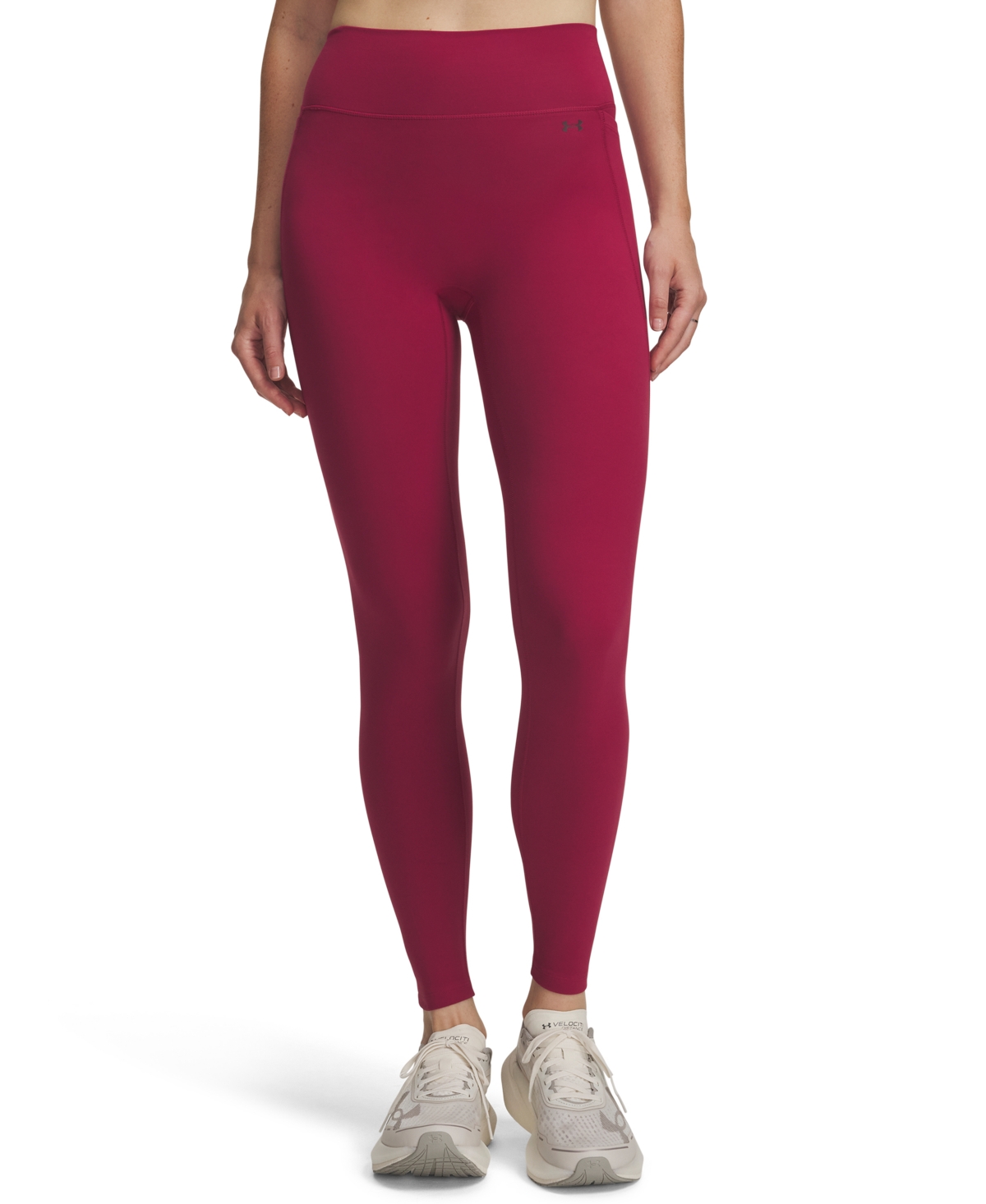 Click here for Under Armour Womens Motion Ankle Leggings - Claret... prices