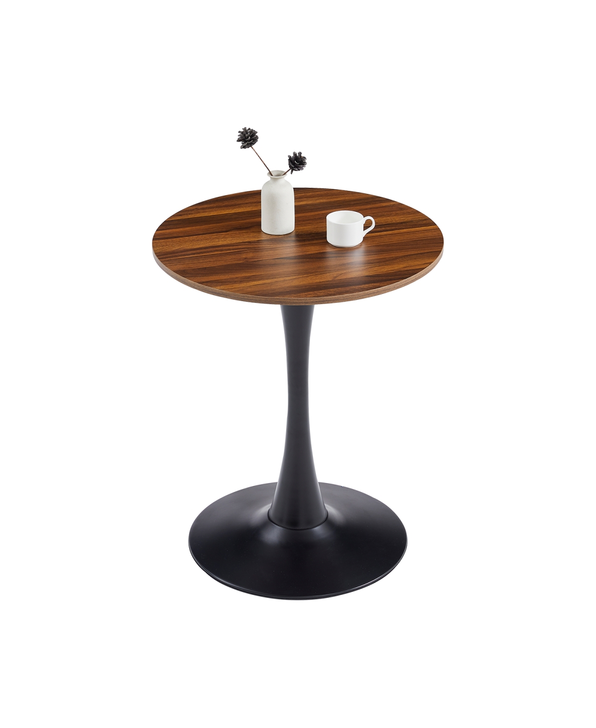 Click here for Streamdale Furniture Modern Dark Wood Grain Round... prices
