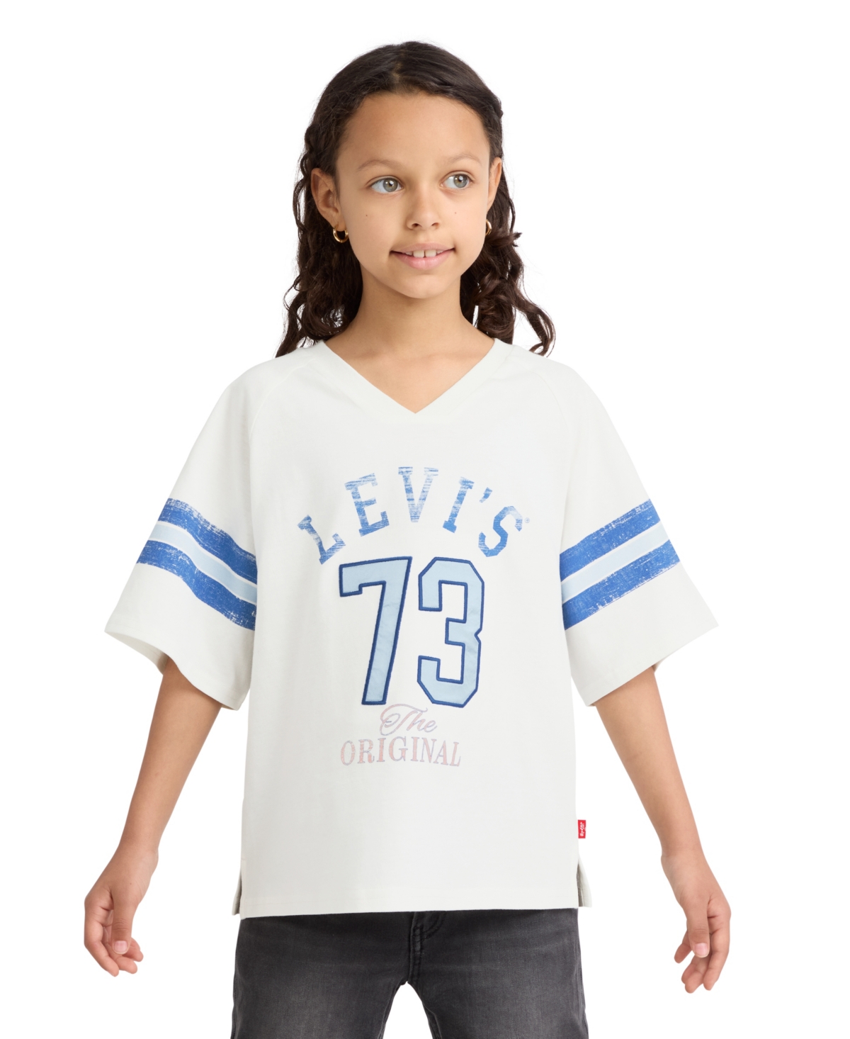Click here for Levis Girls 7-16 Vintage Sports Oversized T-Shirt... prices