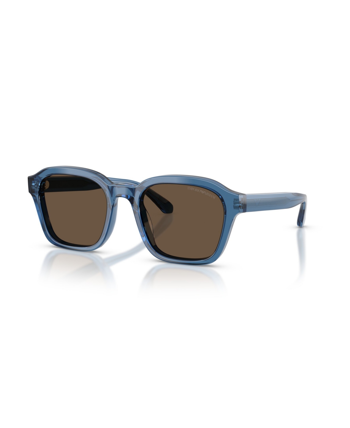 Click here for Emporio Armani Mens Sunglasses  EA4245U - Shiny Bl... prices