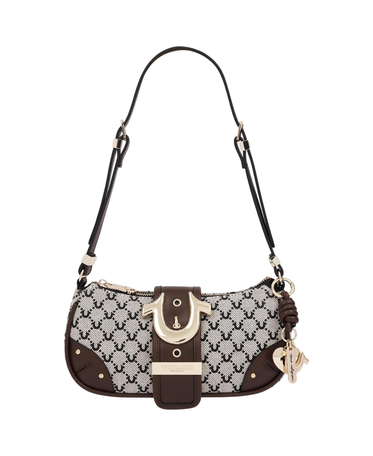 Click here for True Religion Multi-Strap Denim Shoulder Bag - Cho... prices