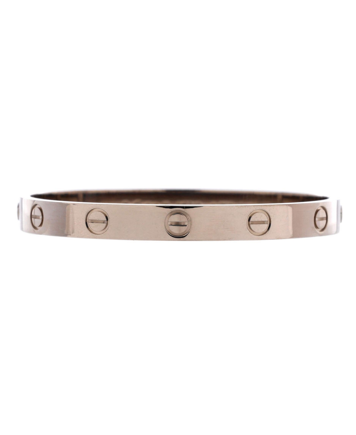Click here for Pre-Owned Cartier Love Bracelet - 18k white gold prices