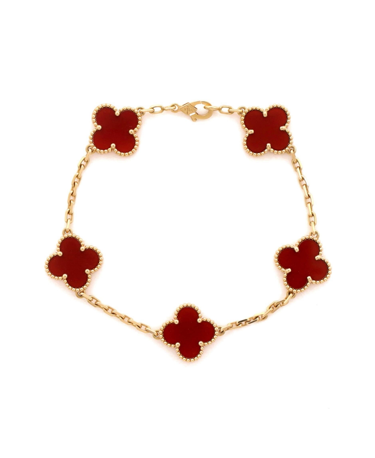 Click here for Pre-Owned Van Cleef & Arpels Vintage Alhambra 5 Mo... prices