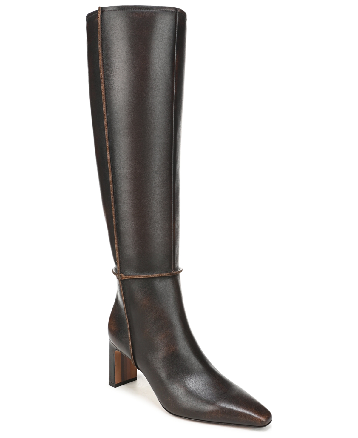 Click here for Sam Edelman Womens Sylvia Wide-Calf Moto Zip Tall... prices