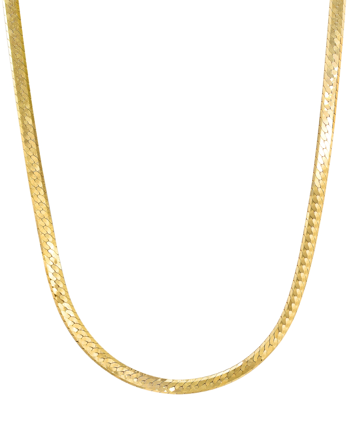 Click here for Italian Gold Herringbone Chain 20 Necklace in 10k... prices