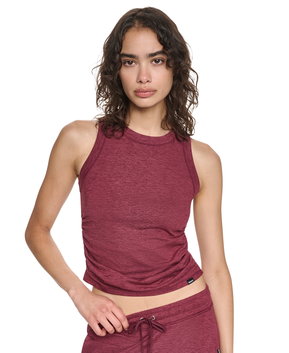 Click here for Dkny Sport Womens Spacedye Crewneck Tank Top - Cla... prices
