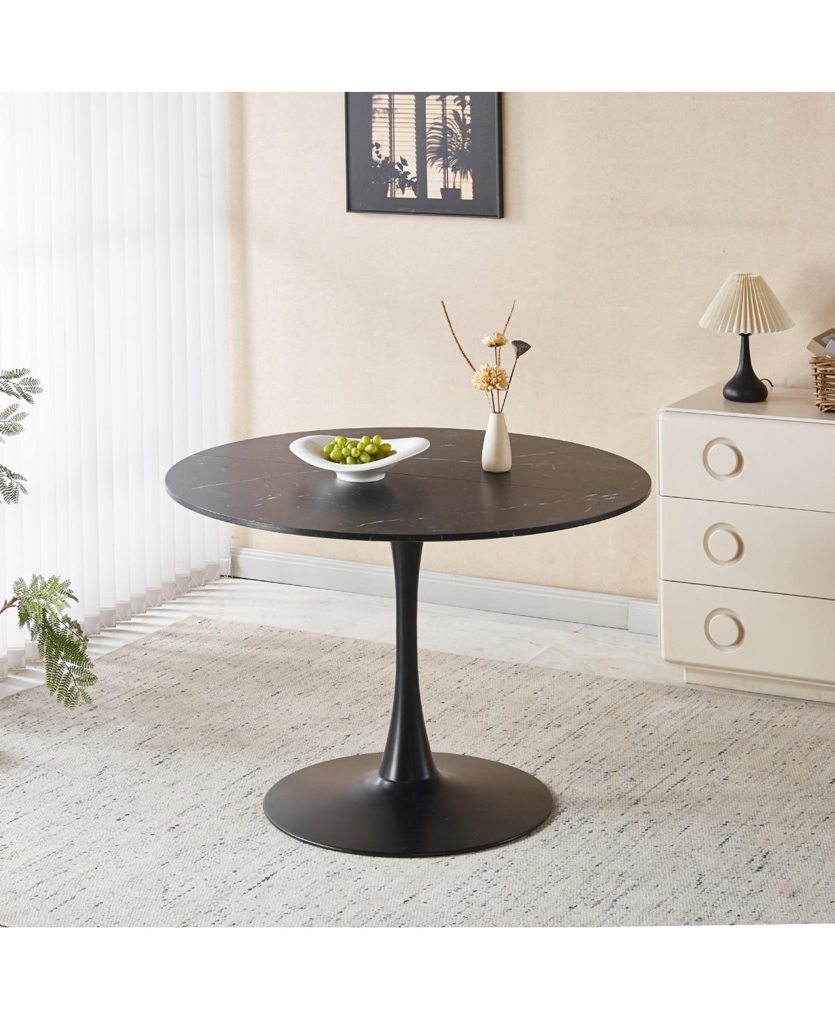 Click here for Streamdale Furniture 42.1 Marble Round Tulip Dinin... prices