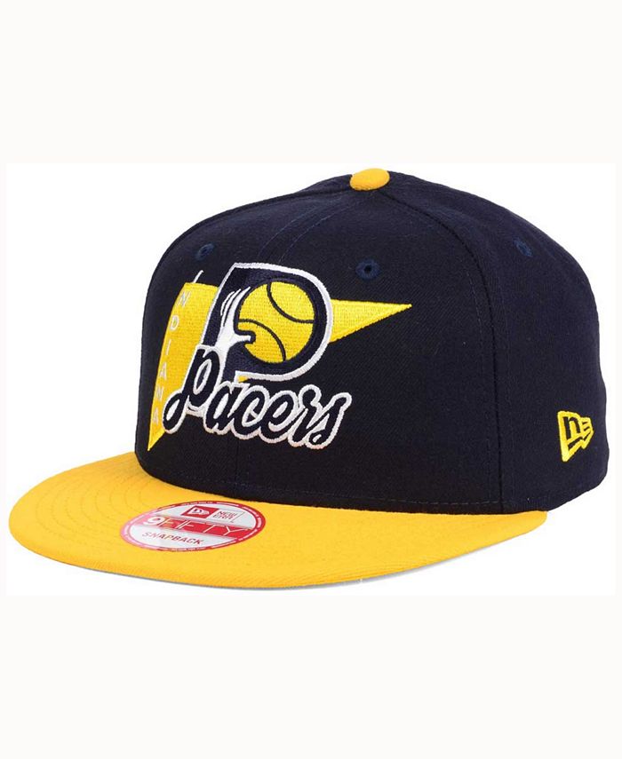 New Era Indiana Pacers HWC Logo Stacker 9FIFTY Snapback Cap - Macy's