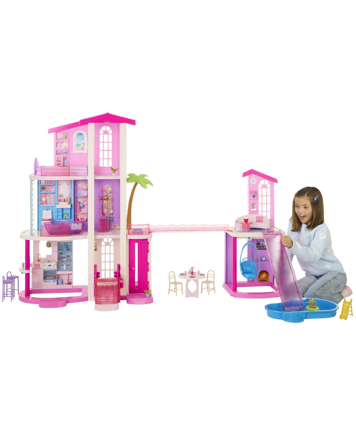 Click here for Barbie DreamHouse 3-Story Dollhouse with 2 Pools... prices