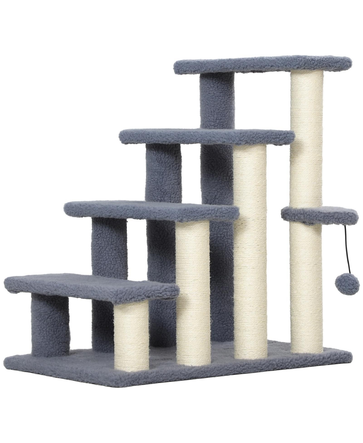 Click here for Ruie 4-Level Cat Steps with Sisal Scratching Posts... prices