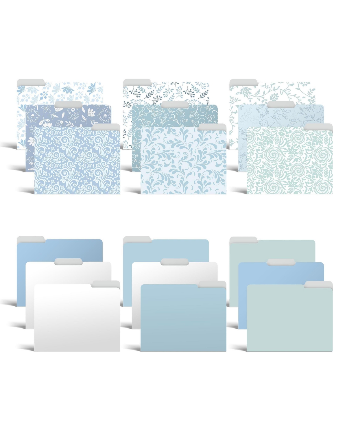 Click here for Danrong Decorative File Folders Floral Paisley Sol... prices