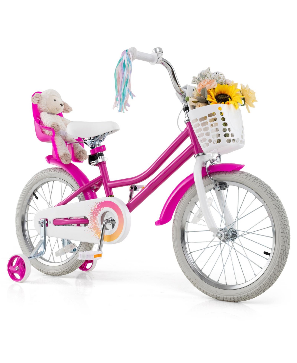 Click here for Slickblue 18-Inch Kids Bicycle with Training Wheel... prices