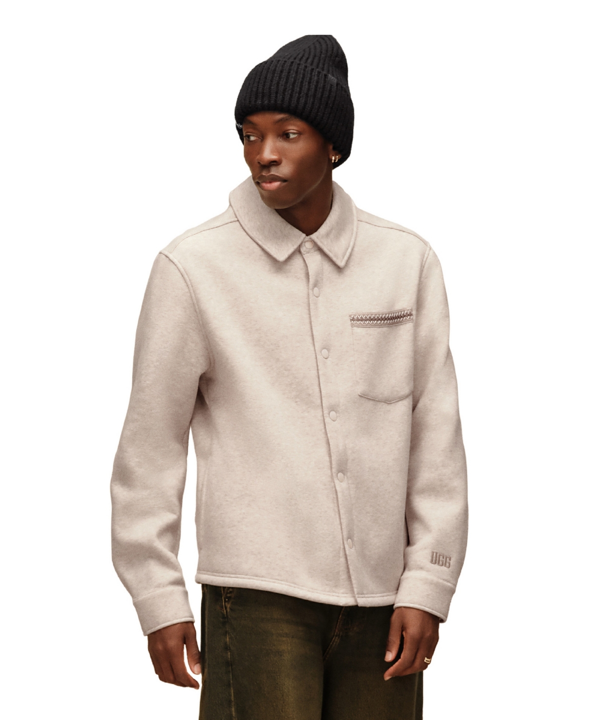 Click here for Ugg Mens Tasman Relaxed-Fit Shirt Jacket - Caribou... prices