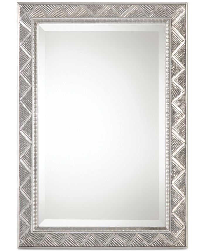 Uttermost Ioway Metallic Silver Mirror - Macy's