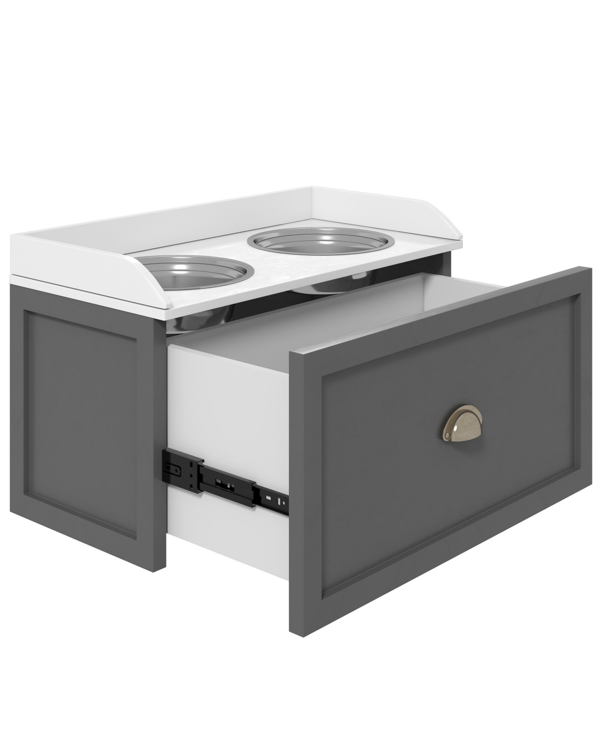 Click here for Ruie Elevated Dog Feeding Station with Storage Dra... prices