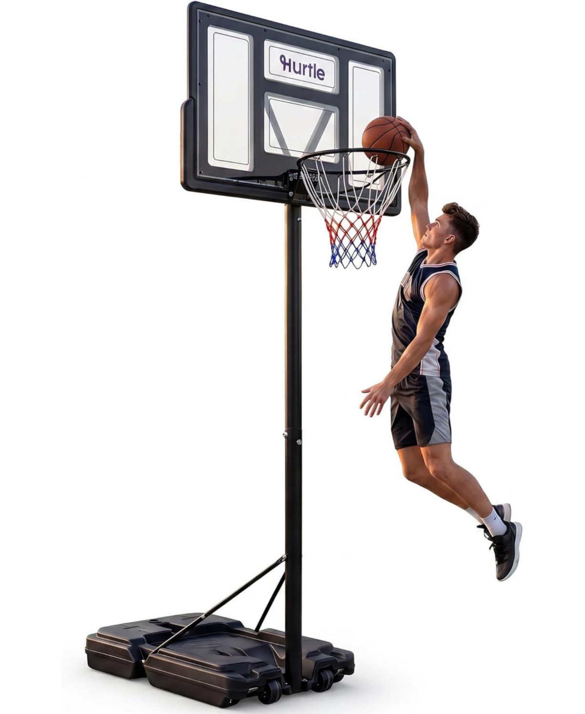 Click here for Hurtle Kids Portable Basketball Hoop - Adjustable... prices