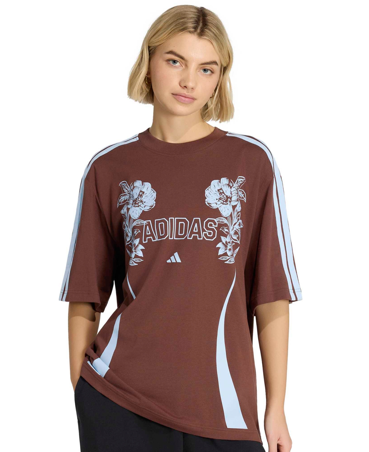 Click here for adidas Womens Farm Gfx Tee 2 Retro Graphic-Print 3... prices