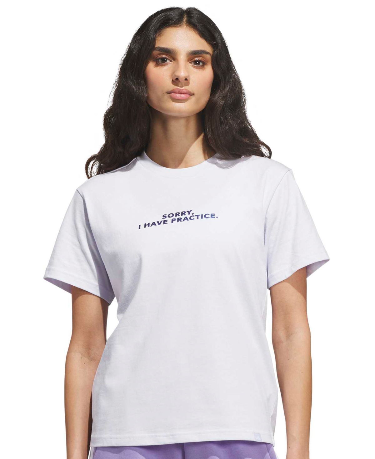 Click here for adidas Womens Verbiage Crewneck Graphic T-Shirt -... prices