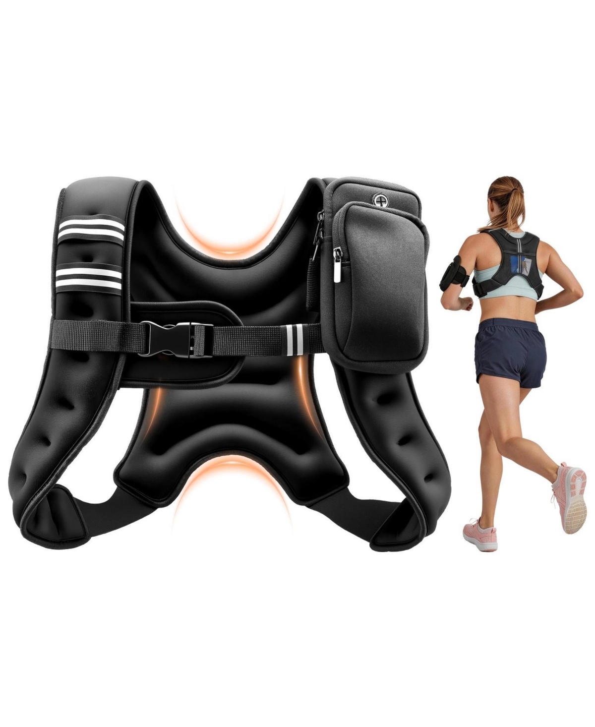 Click here for Sevorley 6 lb Weighted Vest for Men and Women  Adj... prices