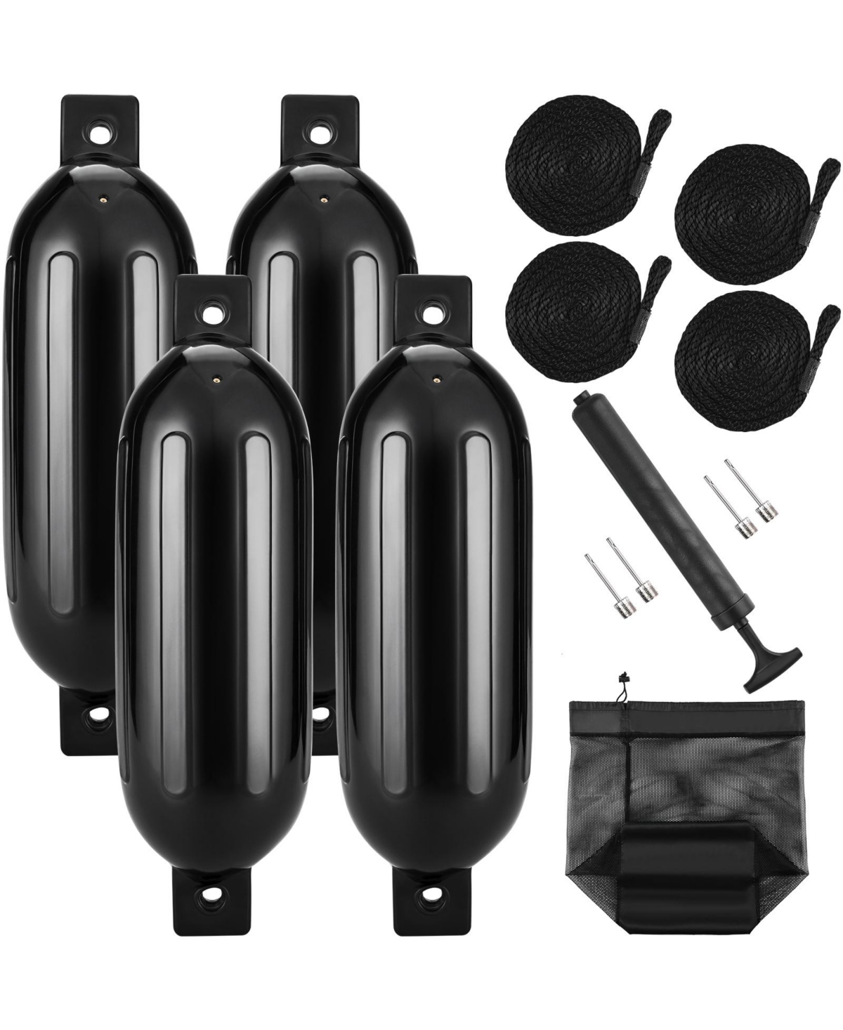 Click here for Sevorley Boat Fenders 4-Pack  6.5 x 23 in Inflatab... prices