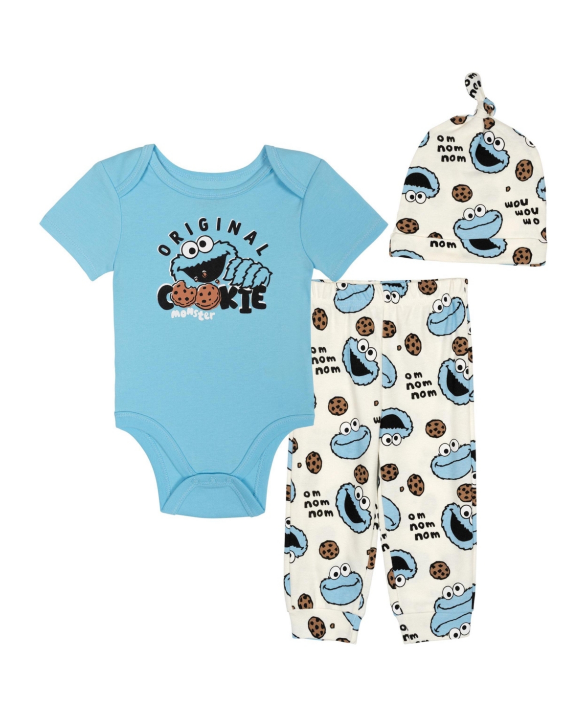 Click here for Sesame Street Baby (0M-24M) 3-Piece Bodysuit Pants... prices
