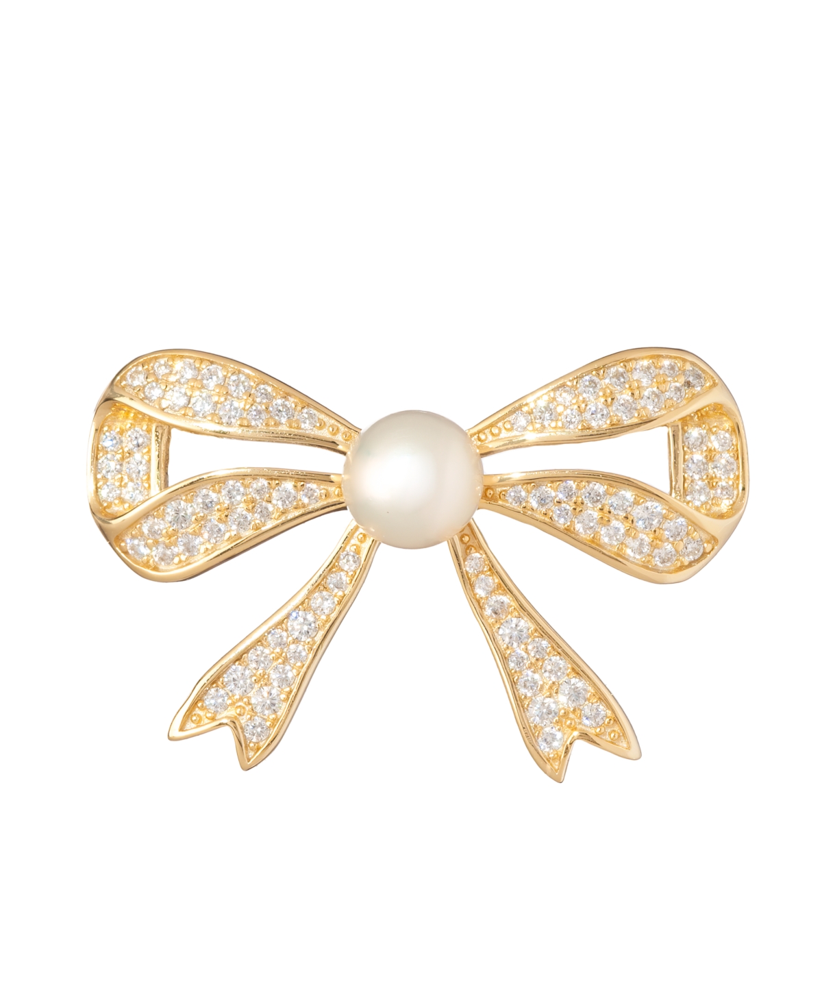 Click here for Macys Cultured Freshwater Pearl (6.5-7mm) & Cubic... prices