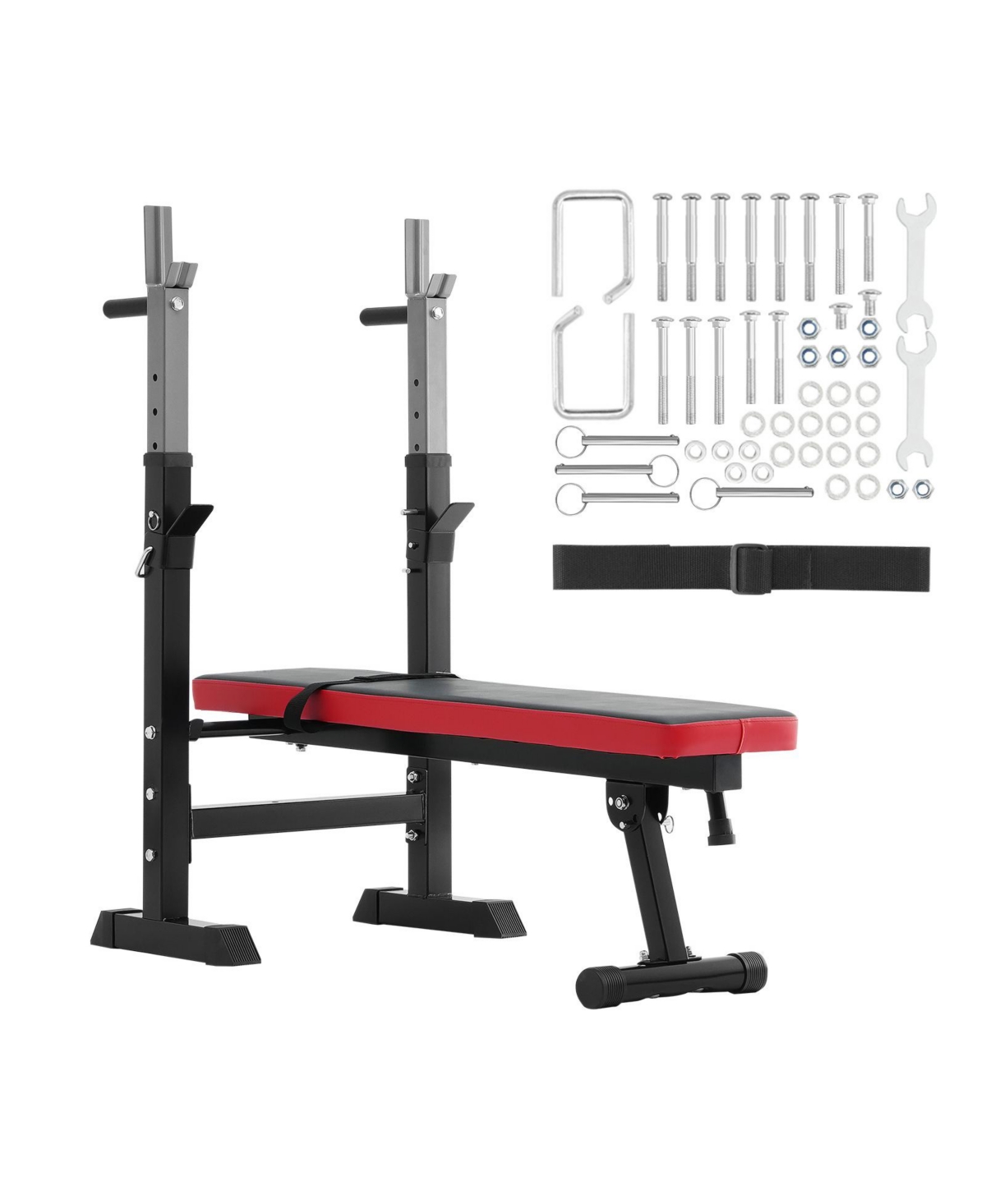 Click here for Sevorley Adjustable Weight Bench with Squat Rack... prices
