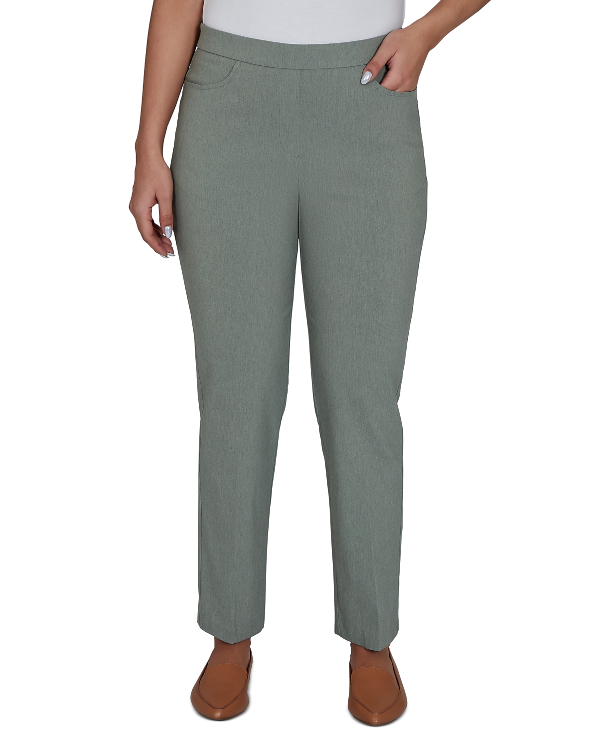Click here for Alfred Dunner Petite Provence Millennium Flat Fron... prices