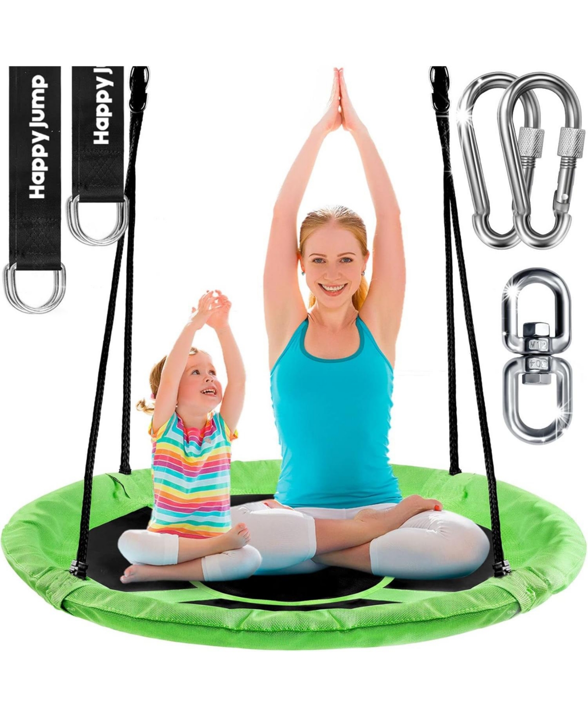 Click here for Happy Jump Tree Swing Set with 360degree(s) Swivel... prices