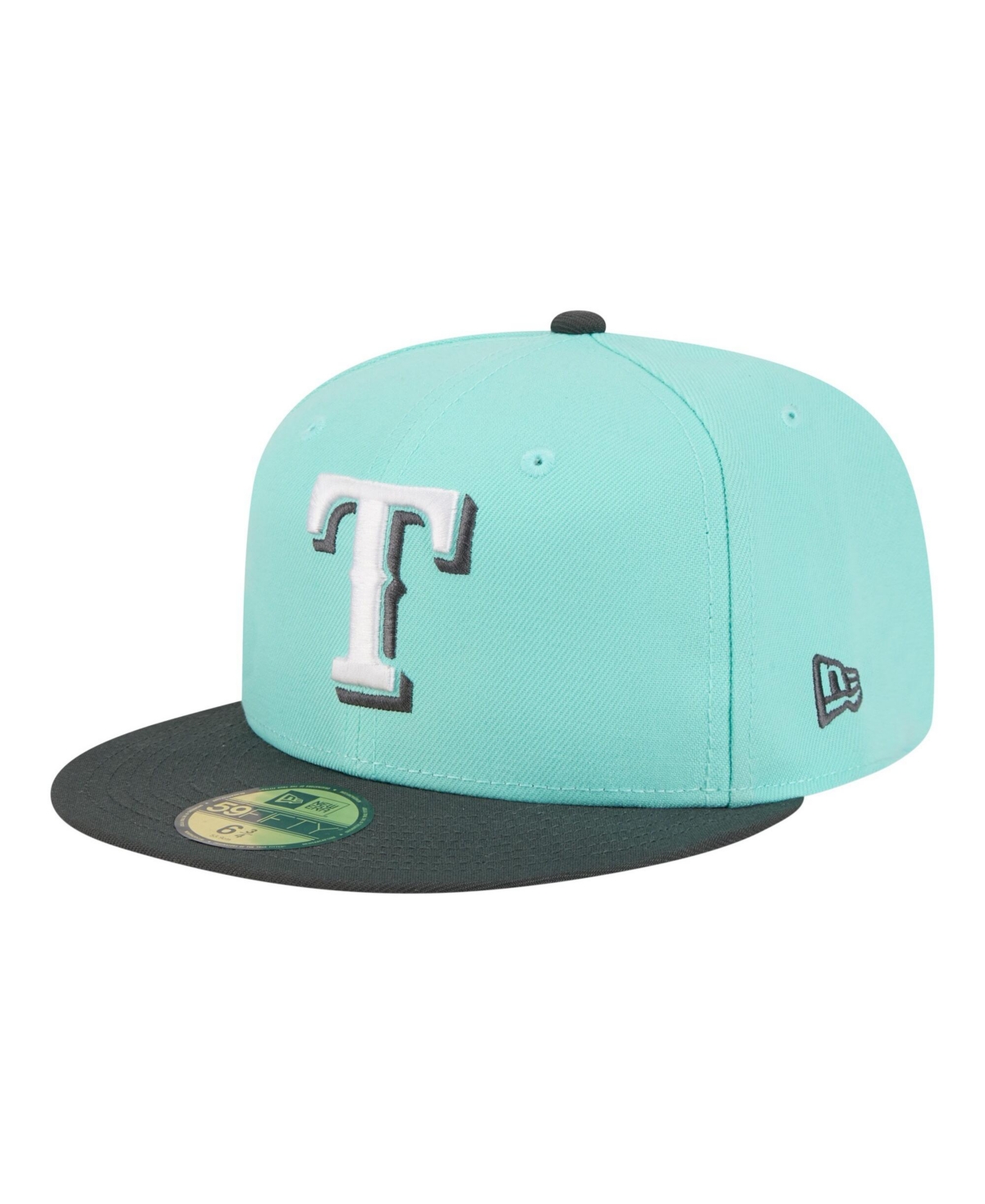 Click here for New Era Mens Turquoise/Charcoal Texas Rangers Two-... prices