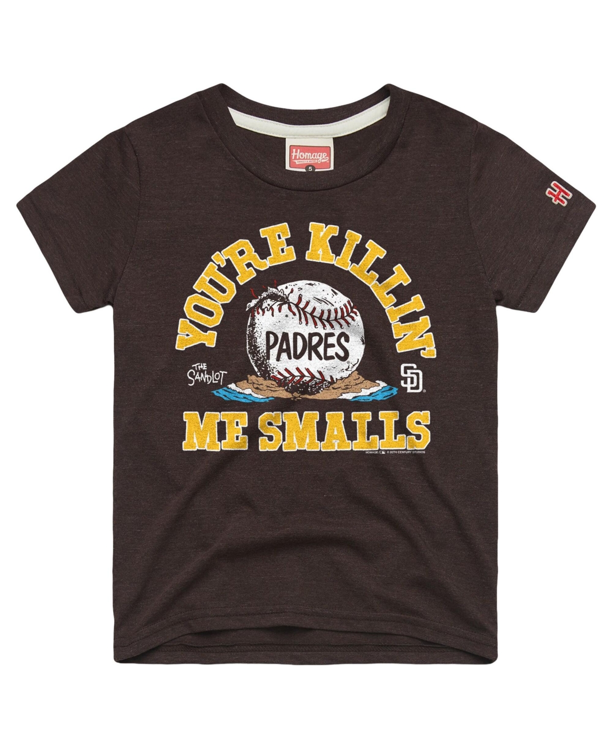 Click here for Homage Big Boys and Girls Brown San Diego Padres x... prices