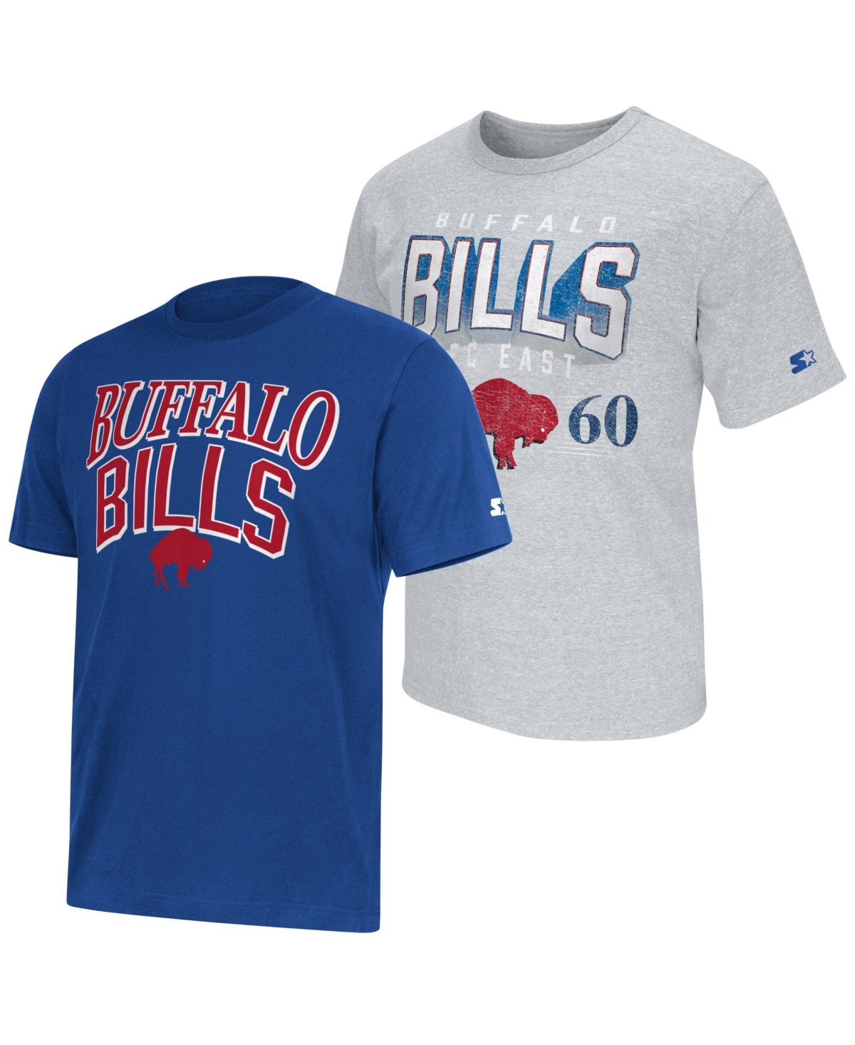 Click here for Starter Mens 2-Pack Royal/Gray Buffalo Bills Throw... prices