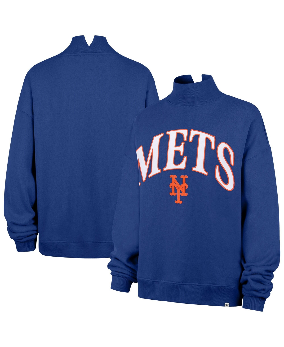 Click here for 47 Brand Womens Royal New York Mets Oversized Vant... prices