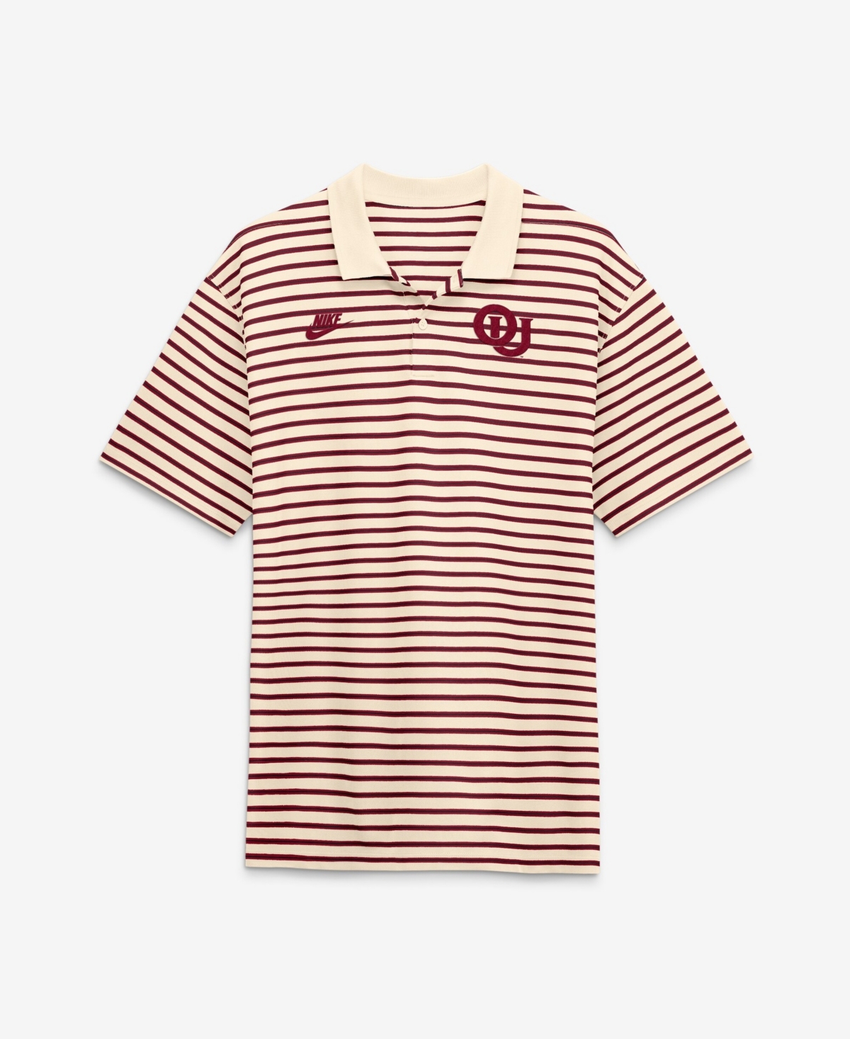 Click here for Nike Mens Natural/Crimson Oklahoma Sooners Striped... prices